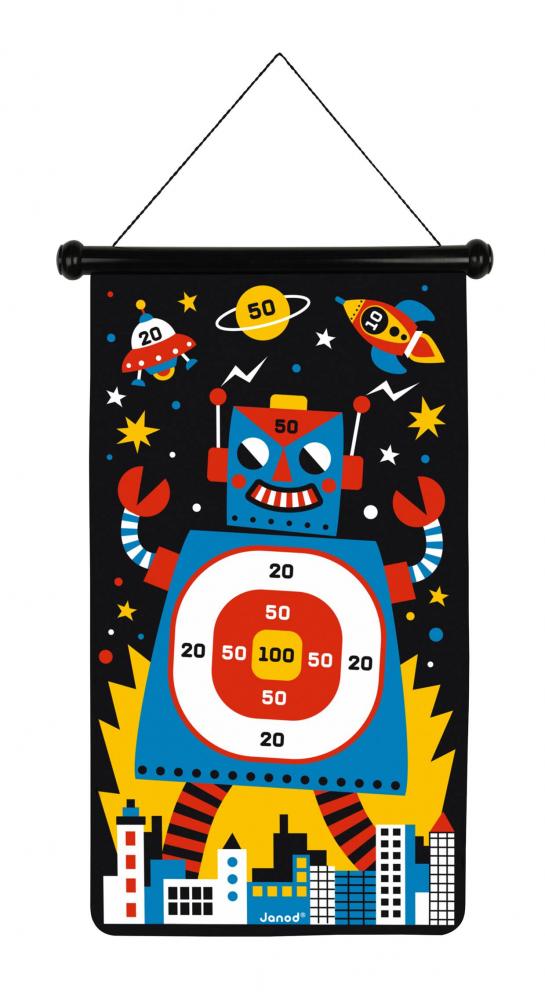 Janod Magnetický terč Roboti | PLAY ATELIER